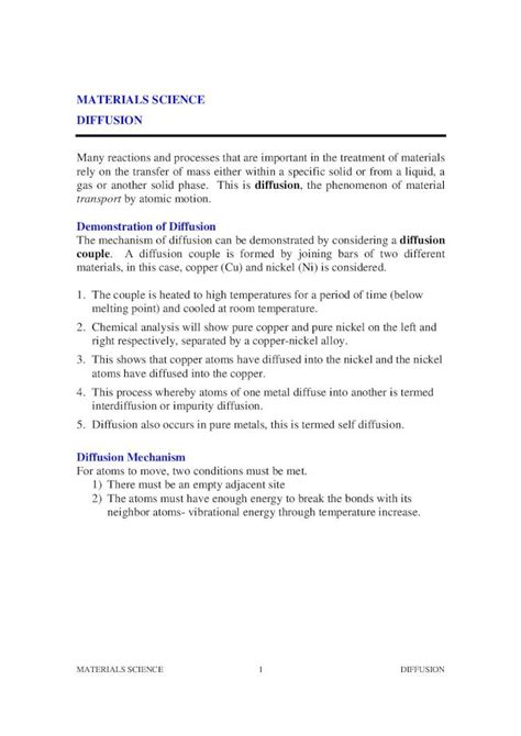 Pdf 5 Materials Science Diffusion 1 Dokumen Tips