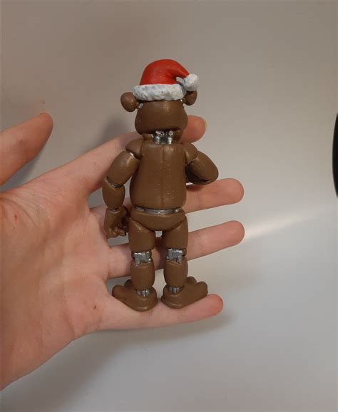 Freddy Xmas Fnaf Fan Art 3d Model By Printedobsession On Thangs