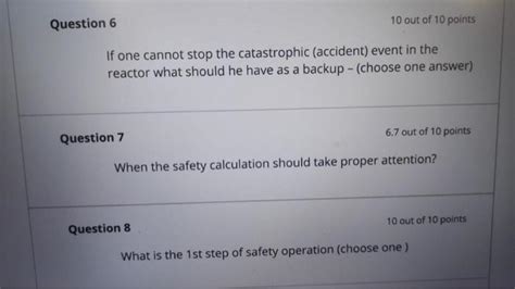 solved question 6 10 out of 10 points if one cannot stop the