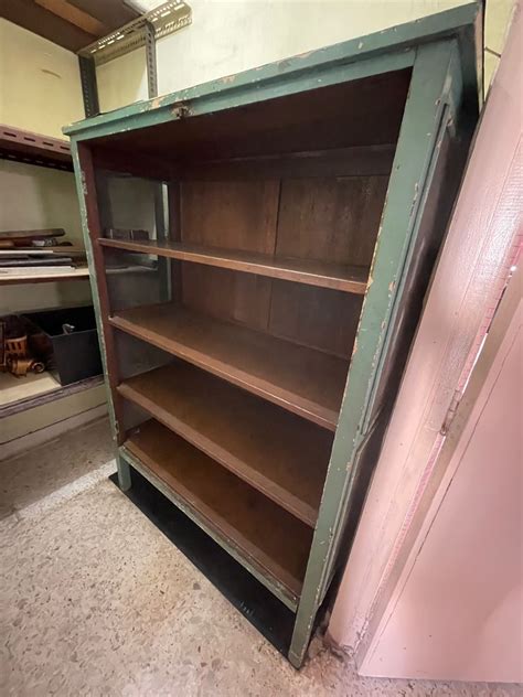 Vintage Shelf Solid Wood Furniture Home Living Furniture Shelves Cabinets Racks On Carousell