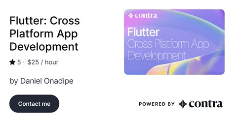 flutter cross platform app development by daniel onadipe