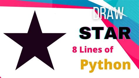 How To Draw A Star With Python