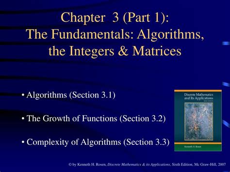 Ppt Chapter 3 Part 1 The Fundamentals Algorithms The Integers