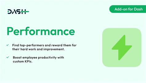 performance dash saas add on