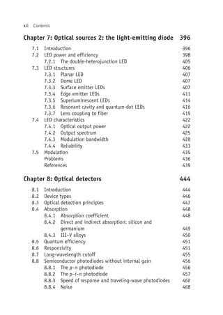 Optical Fiber Communications Principles And Practice 3rd Edition John