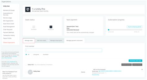 How Can I See Serial Numbers Assigned To My Team Unity Support Help Center How Can I See Serial Numbers Assigned To My Team Unity Support Help Center