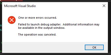 Python X Cannot Run Python In Debugging Mode In Visual Studio Stack Overflow