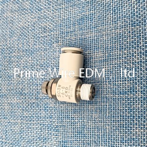 Sc3w 6 8 Speed Controller Elbow With Push In Fitting
