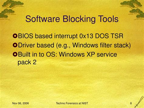Ppt Testing Write Blockers Powerpoint Presentation Free Download