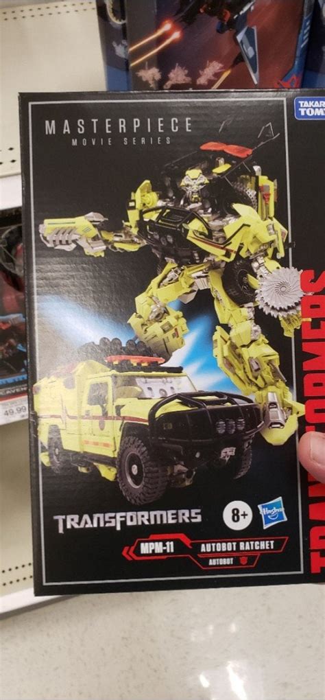 Not Me Transformers Movie Masterpiece Mpm 11 Ratchet Found At U S Retail Transformers