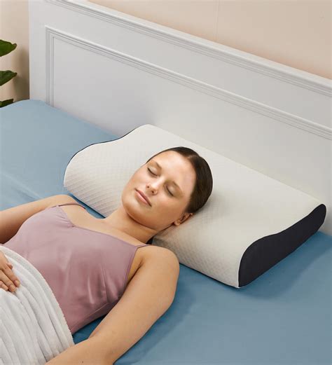 Buy Dwell Cervical Contour 20 X 12 Inch Memory Foam Pillow At 50 Off