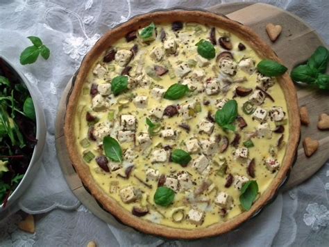 Pai Med Sopp Og Fetaost Bakemagi