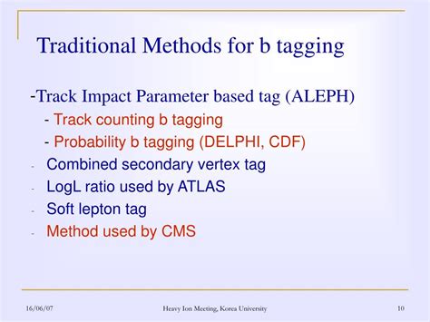 ppt b jet tagging analysis in cms powerpoint presentation free