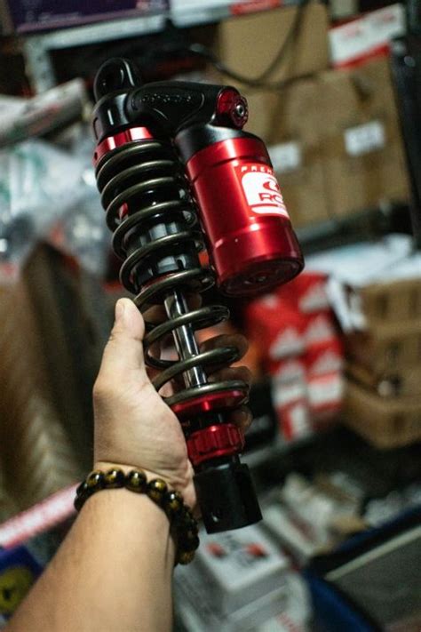 Rcb Vd Series Shock Absorber Suspension Red Titanium 305mm Aerox V1