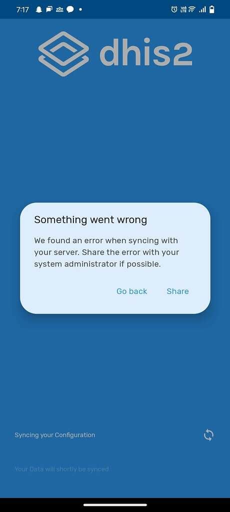 Cant Able To Synching Data Support Assistance Technique Dhis2 Community