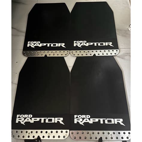 Ford Raptor Mud Flapsguard 1 Set 4pcs Shopee Philippines
