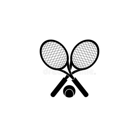 racket logo icon vector stock vector illustration of accessory 260012694
