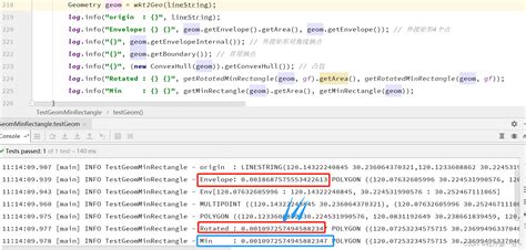Java求geometry的面积最小外接矩形getenvelopeinternal Csdn博客