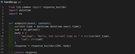 serverless packaging user defined python modules by nate mitchell