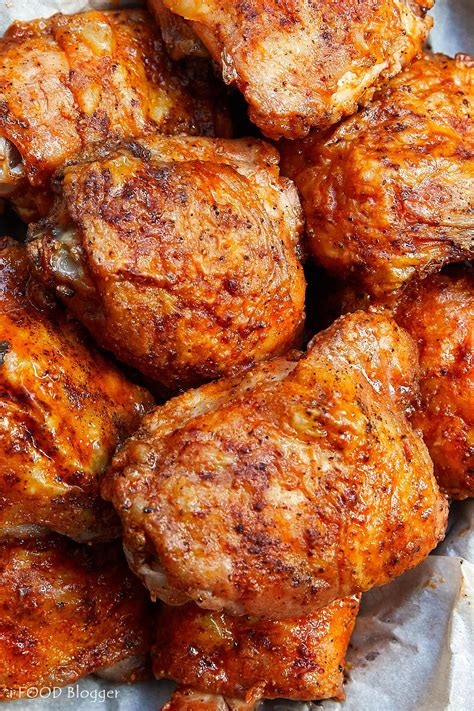 Extra Crispy Oven Fried Chicken Thighs I Food Blogger My Recipe Magic