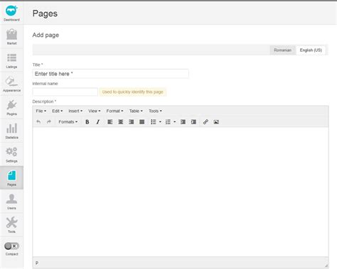 Osclass Custom Pages Osclass Market