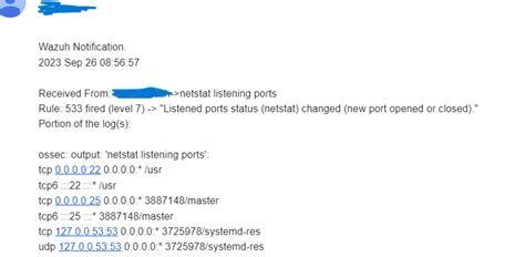 Wazuh Email Template R Wazuh