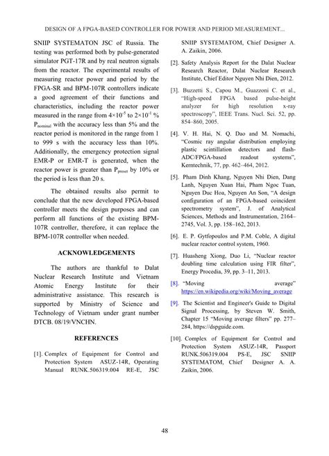 design of a fpga based controller for power and period measurement in