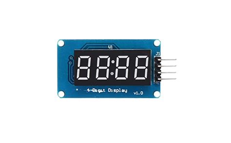 Tm1637 4 Bits Digital Tube Led Display Module With Clock Display For