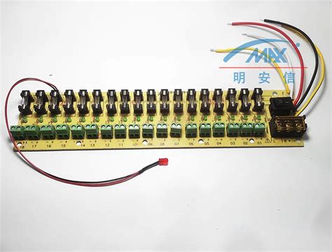 5v 12v 24v Dc Power Distribution 18 Ch Pcb Board Terminal Block For