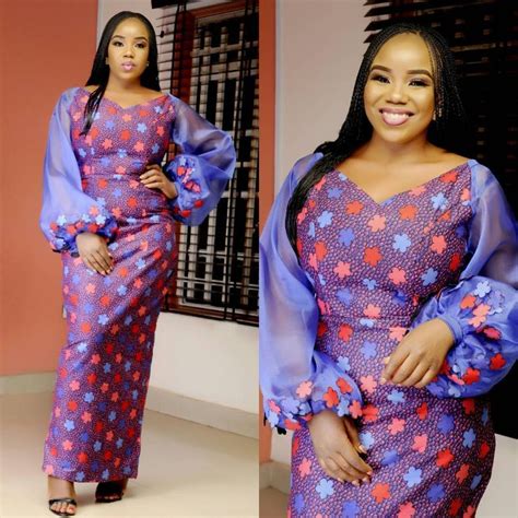 Instagram Post By Love Sally Odeh • Dec 10 2017 At 614pm Utc Ankara Long Gown Styles