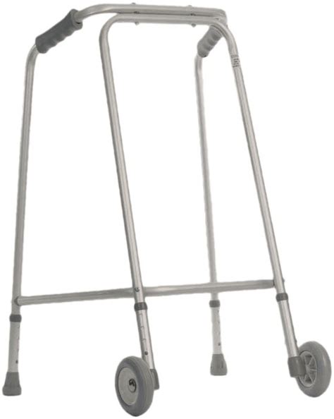 Aidapt Lightweight Aluminium Walking Frame With Wheels Countrywide Health And Mobility
