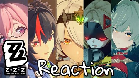 รีแอคชั่นครั้งแรก (Reaction) ตัวละครทั้งหมด Character Demo [Zenless Zone Zero] จัดเทียร์ลิสกับ ...