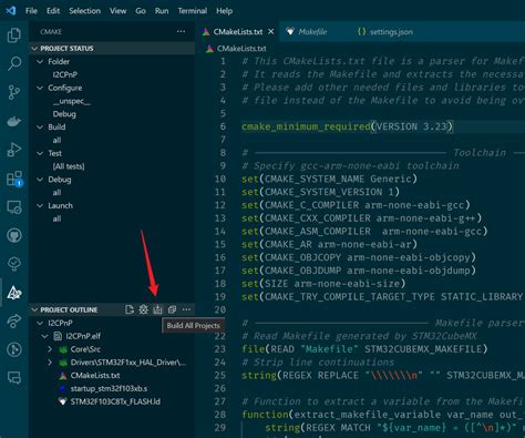 在 Vscode 上使用 Cmake 开发 Stm32cubemx 项目 Duanyll