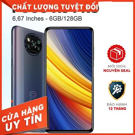 Điện Thoại Xiaomi Poco X3 Pro 6 67 6gb 128gb Nguyên Seal Phụ Kiện