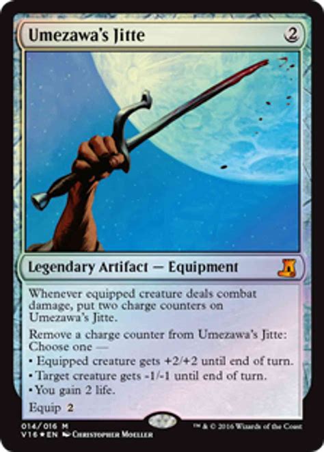 Umezawas Jitte Price From Mtg From The Vault Lore