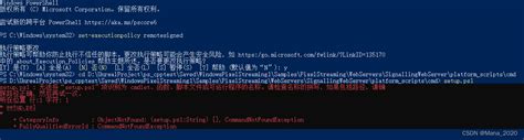Win10使用powershell执行ps1文件方法ps1文件怎么运行 Csdn博客