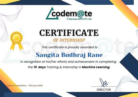 i have completed certificate in machine learning with python numpy