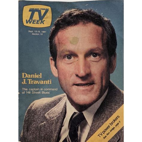 Chicago Tribune Tv Week Daniel J Travanti Issue 1981
