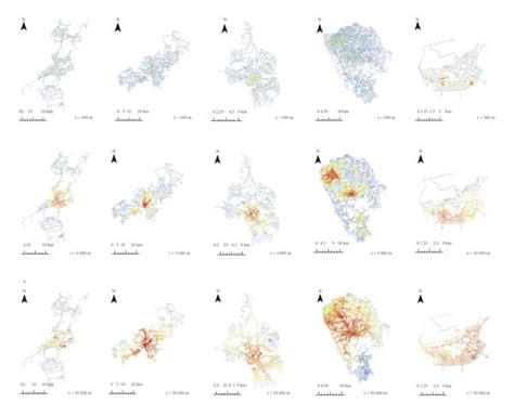Comparison Of Calculation Results Of Spatial Syntax For Each Region On Download Scientific