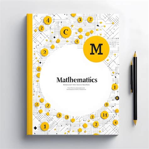 Premium Photo A Book With The Letters Maths On It