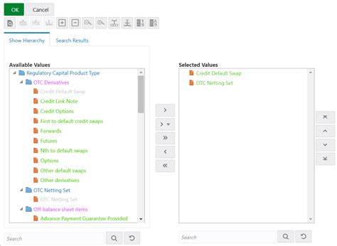 Hierarchical Member Selection Modes