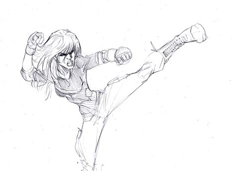 Kick Sketch At Explore Collection Of Kick Sketch