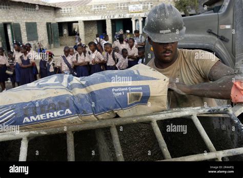 Us Navy Builder Constructionman Assigned To Naval Mobile Construction Battalion One Nmcb 1