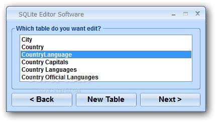 SQLite Editor Software Download Free Windows Softpedia