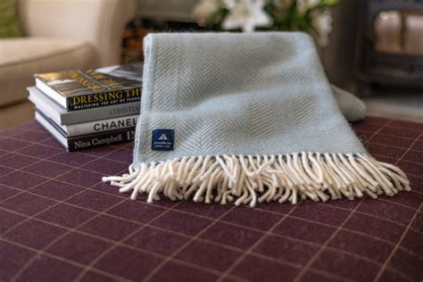 Large Luxury Lambswool Throw Made In The Uk Armadillo Sun
