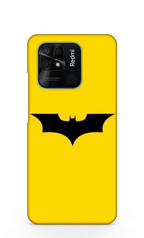 Yellow Batman Xiaomi Redmi 10 Mobile Cover GOCOVERS