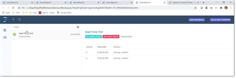 Extentreport Is Generated Only For The Last Test In The Suie Selenium Forum