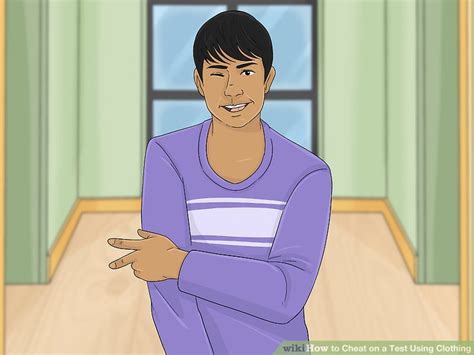 17 Ways To Cheat On A Test Using Clothing WikiHow
