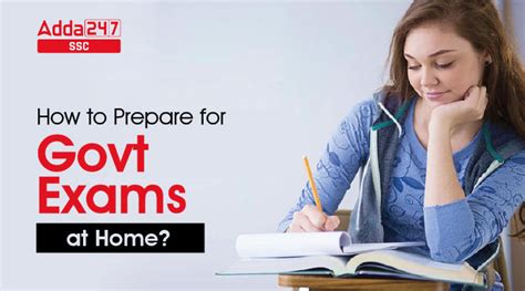 How To Prepare For Government Exams At Home Job Carnival