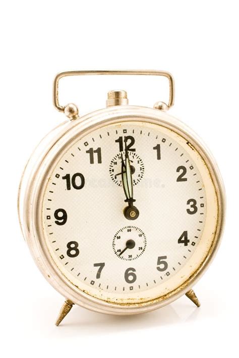 The Clock Is Stuck On The Wall Stock Photo Image Of Alarm Business